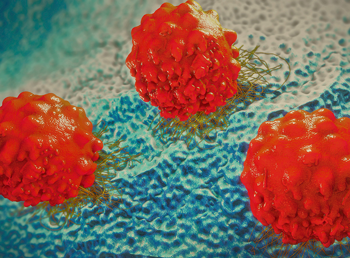 3d illustration of cancer cells – Lightsources.org